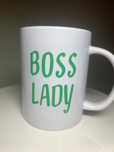Boss Lady Fuel Coffee Mug - Etsy