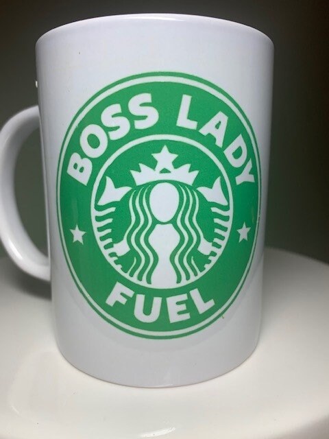 Boss Lady Fuel Coffee Mug - Etsy
