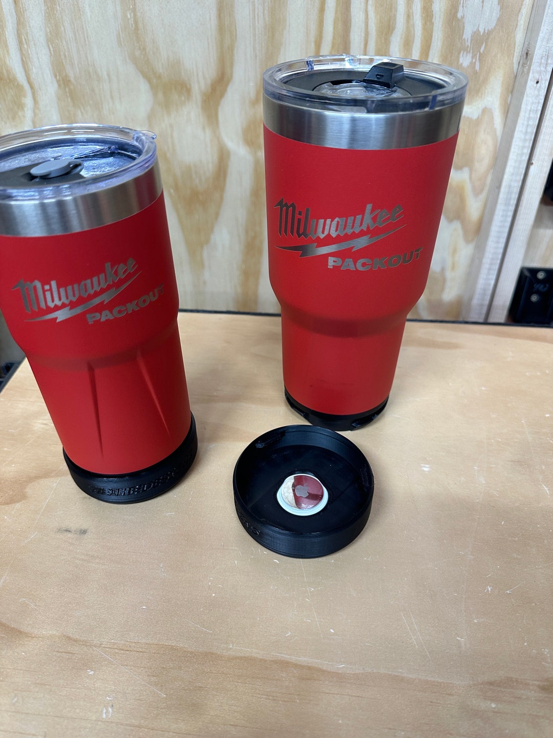 Milwaukee Packout Cup Tracker - AirTag Holder for Milwaukee Packout ...