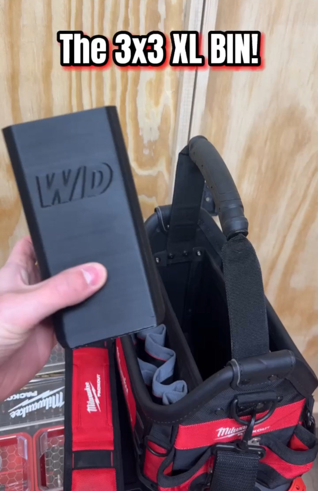 XL PACKOUT BIN- 3x3- - Etsy