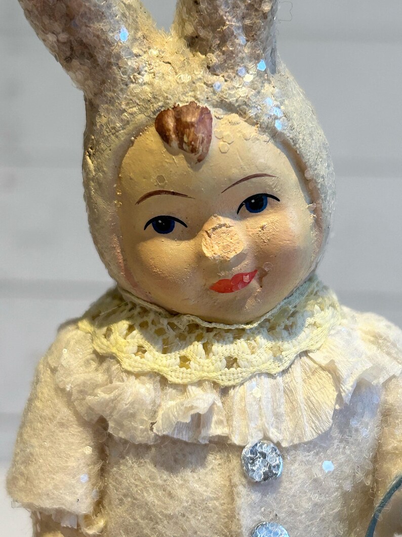 Vintage Retired Maggie’s Memories “attwell” Easter Bunny Boy Figure - Etsy