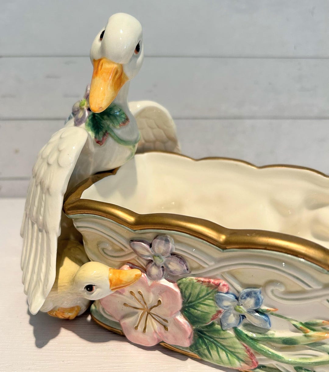 Vintage Fitz & Floyd Garden Rhapsody Cracker Cradle - Etsy