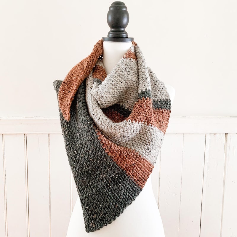 Asymmetrical Shawl - Etsy