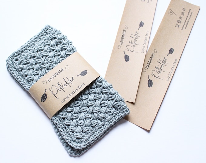 PRINTABLE Headband Labels, Crochet Ear Warmer Tags, PDF Download, DIY ...