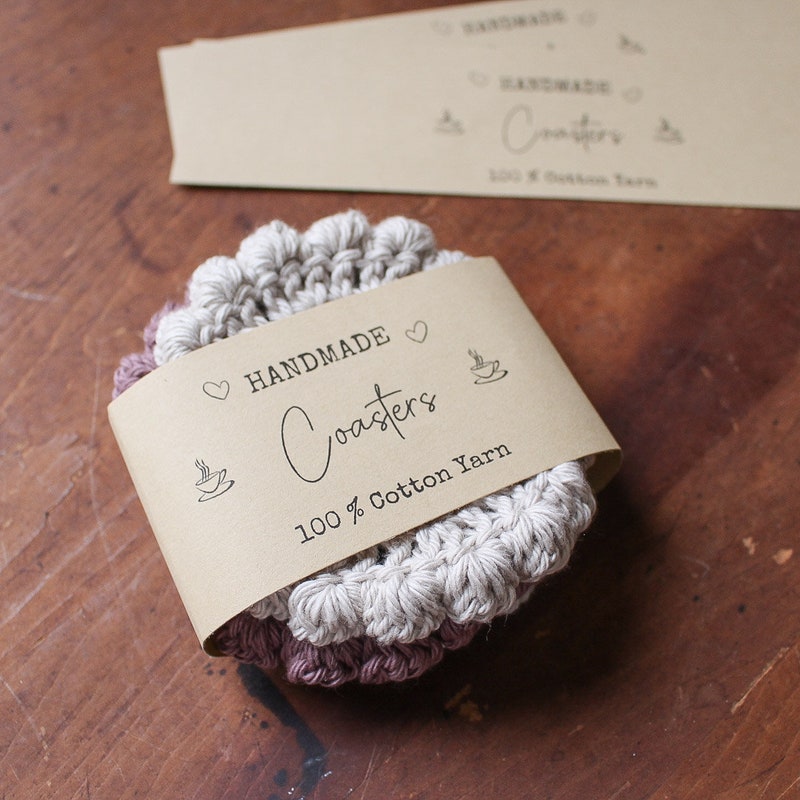 Crochet Coaster - Etsy