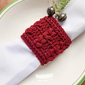 CROCHET PATTERN, Crochet Napkin Holder, Crochet Tableware, PDF Pattern ...