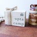 Upta Camp Sign Book Stack Summer Decor Mini Book Stack Camp Decor Wood ...