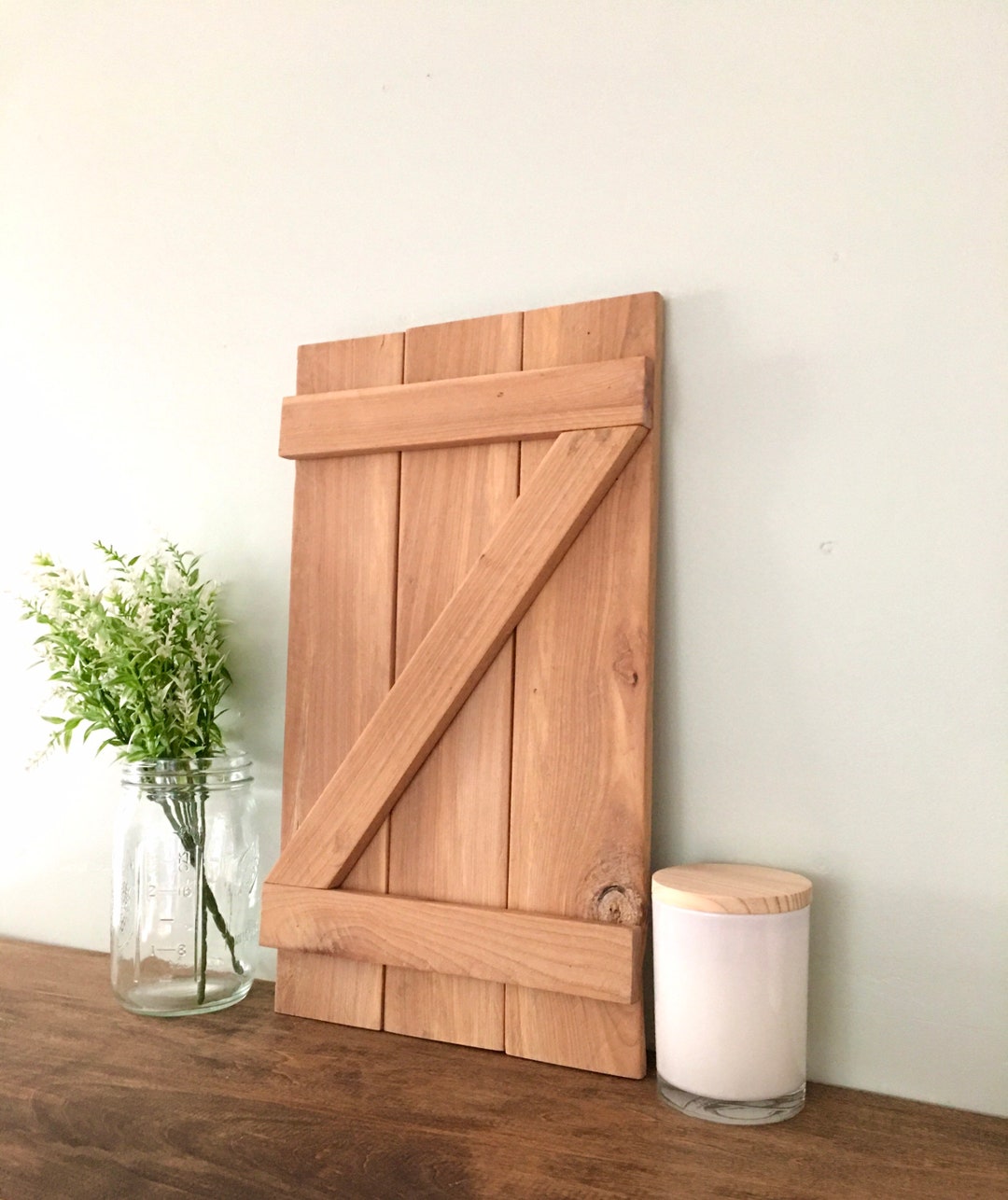 Farmhouse Style Barn Door | Wood Barn Door | Rustic Decor | Mantle ...