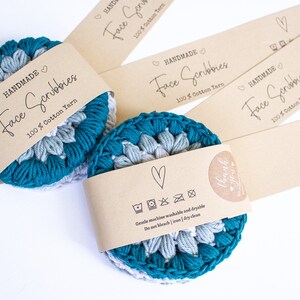 PRINTABLE Face Scrubbies Wrap Labels | Crochet Tags | Knit Tags | Craft ...
