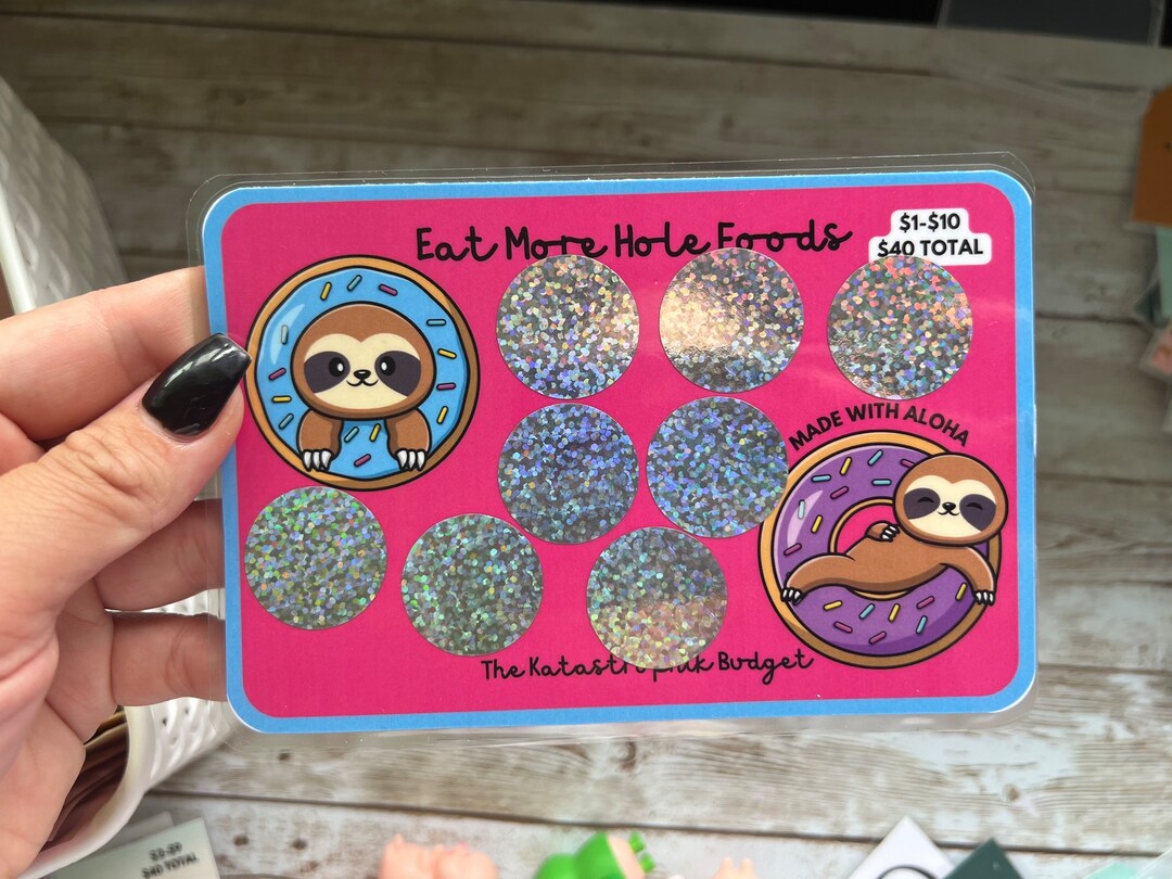 007 Donut Savings Challenge Eat More Hole Foods 40 Total Savings ...