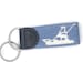 Needlepoint Boat Key Fob - Etsy