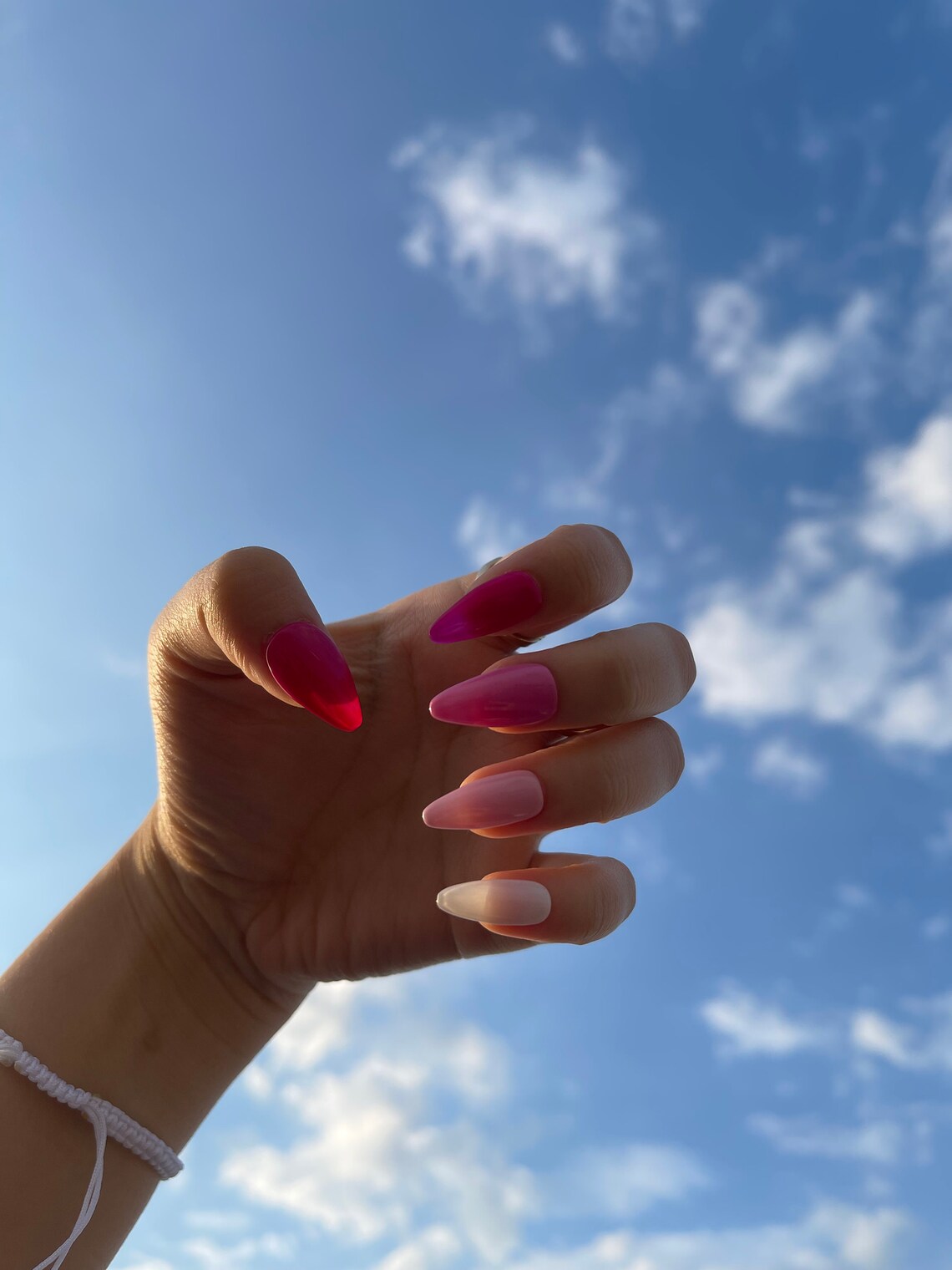 Shades of Pink Apres Press on Nails - Etsy