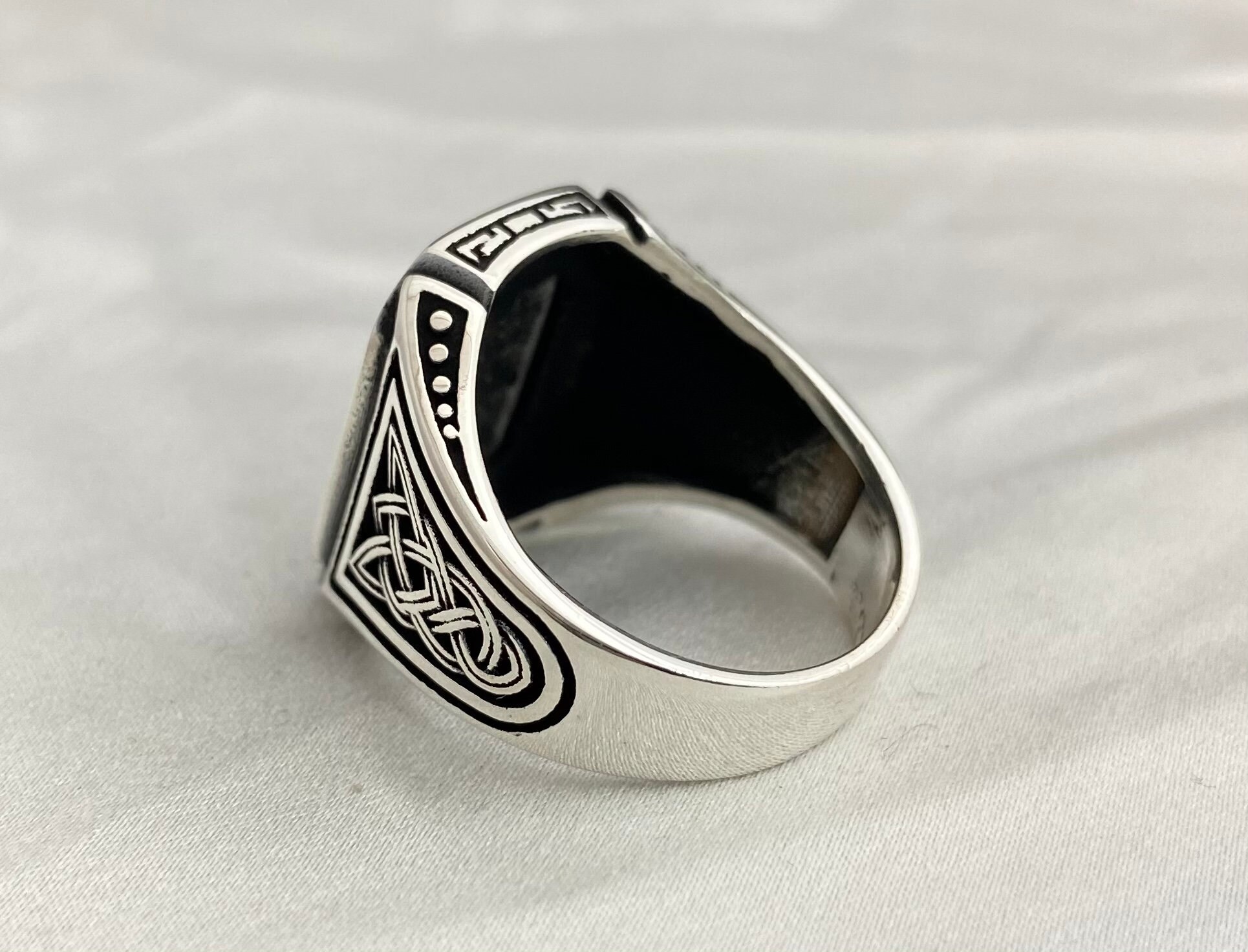 Silver Men Ring Sword Silver Ring Handmade Ring Sword | Etsy