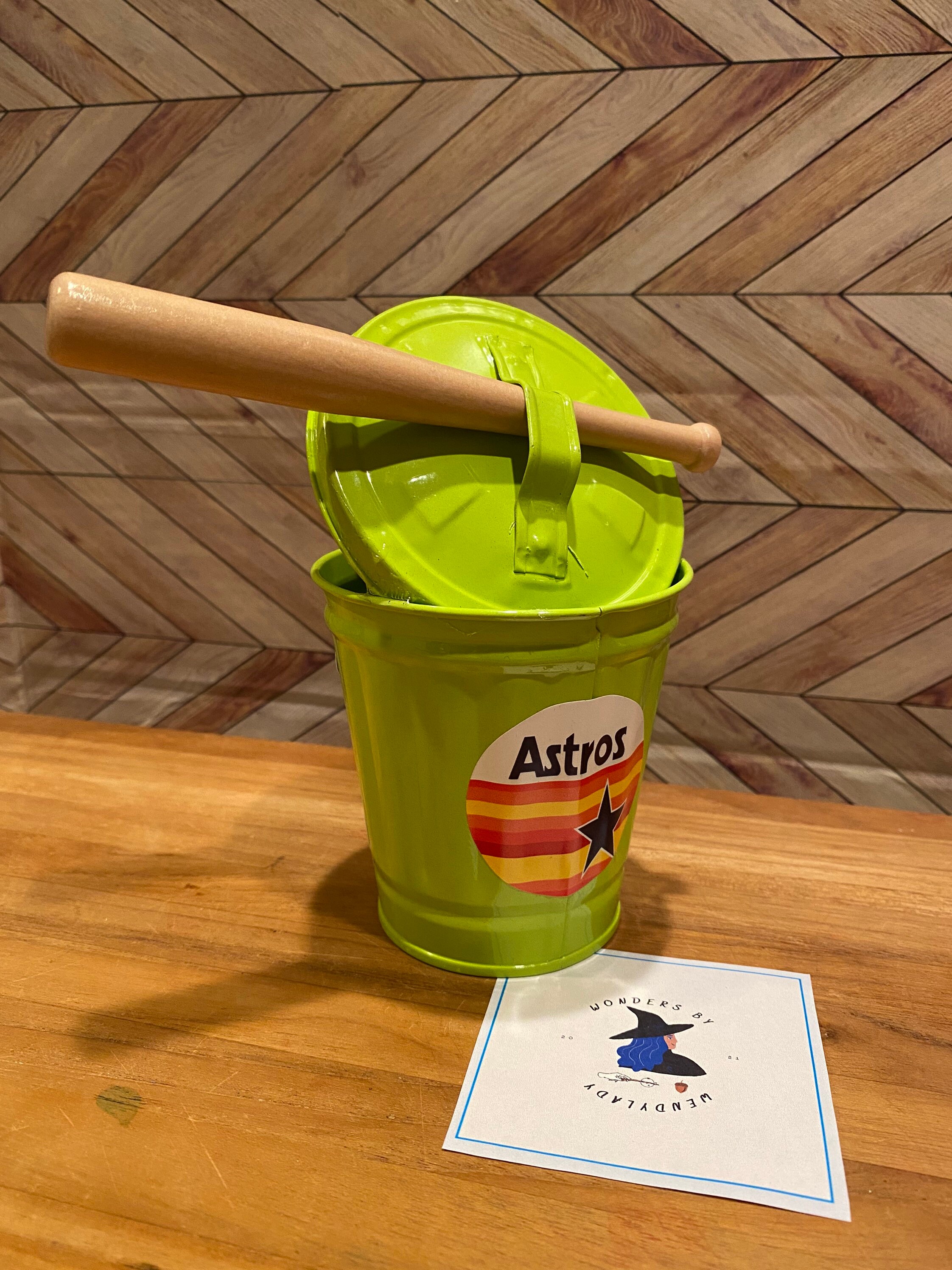 Swangin’ & Bangin’ Astros Mascot Mini Trash Can - Etsy