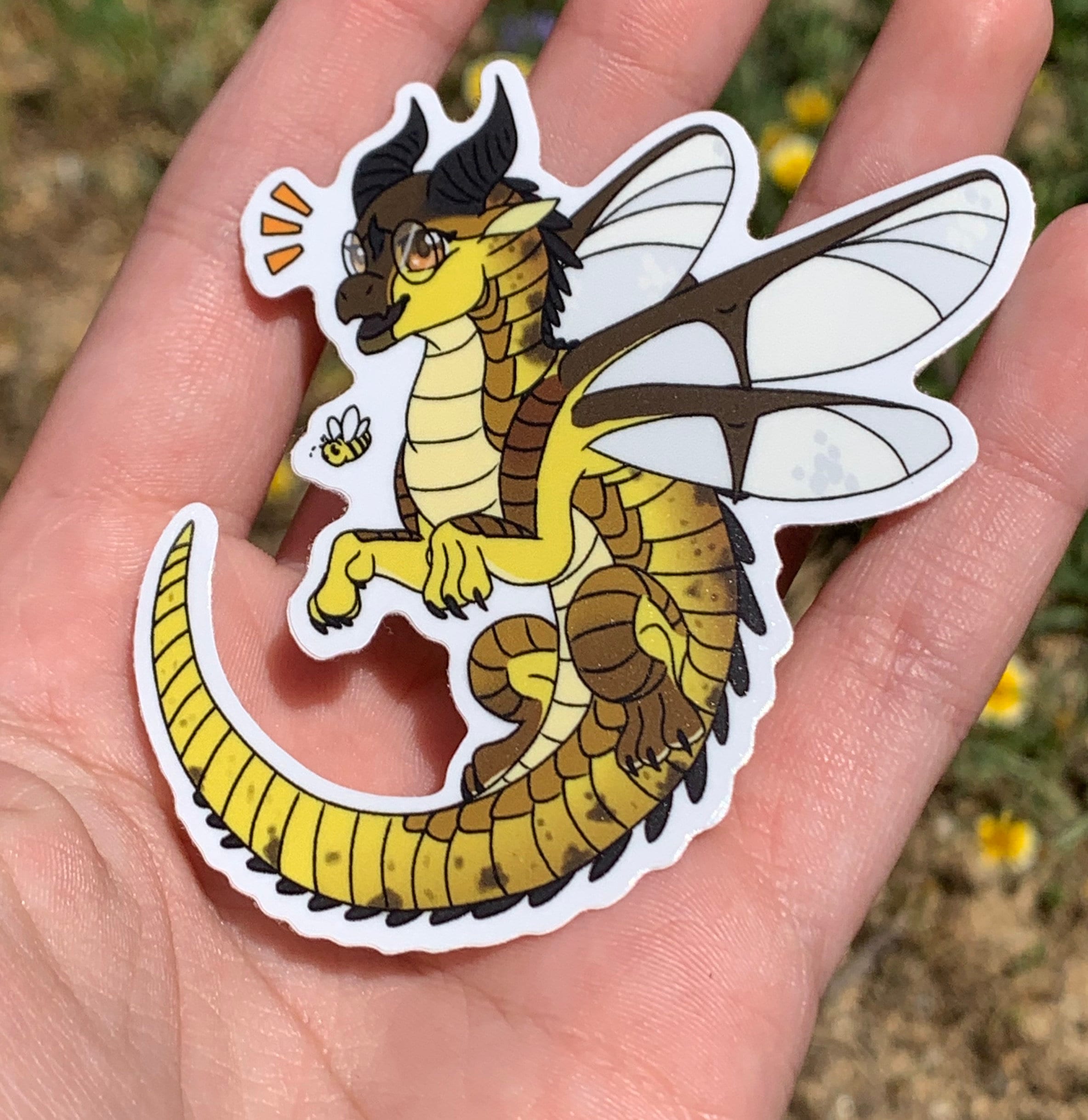 Wings of Fire Stickers - Blue / Cricket / Sundew / Gloss Vinyl Stickers ...
