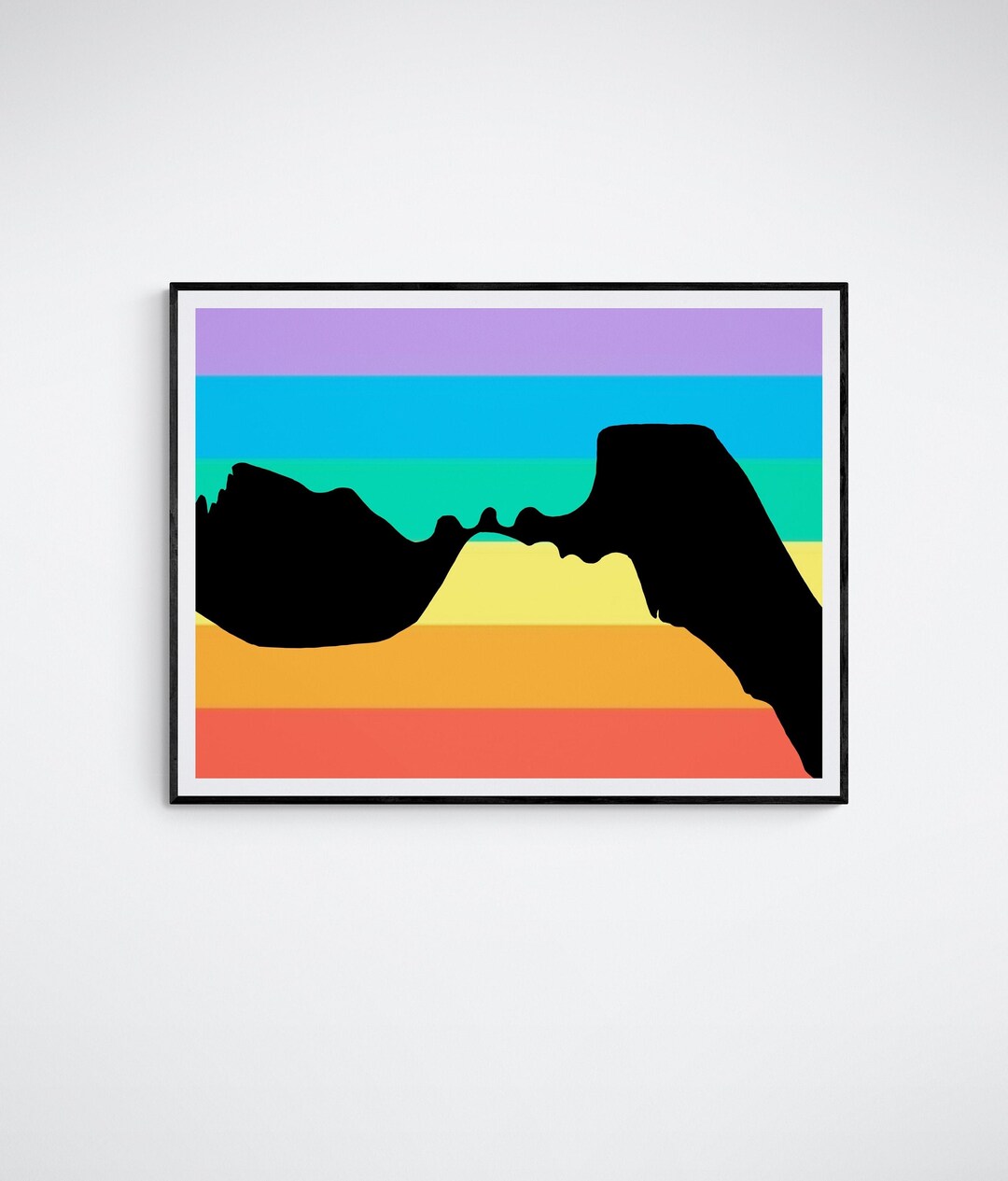 Pride Wall Decor Rainbow Wall Art LGBT Pride Poster - Etsy