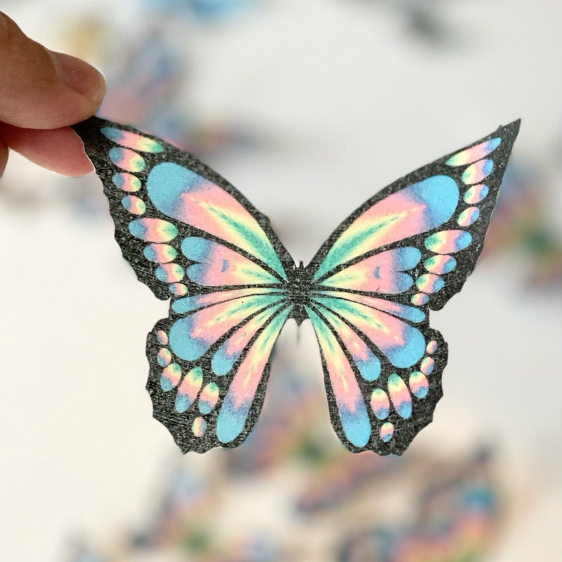 Wafer Paper Butterflies - Etsy