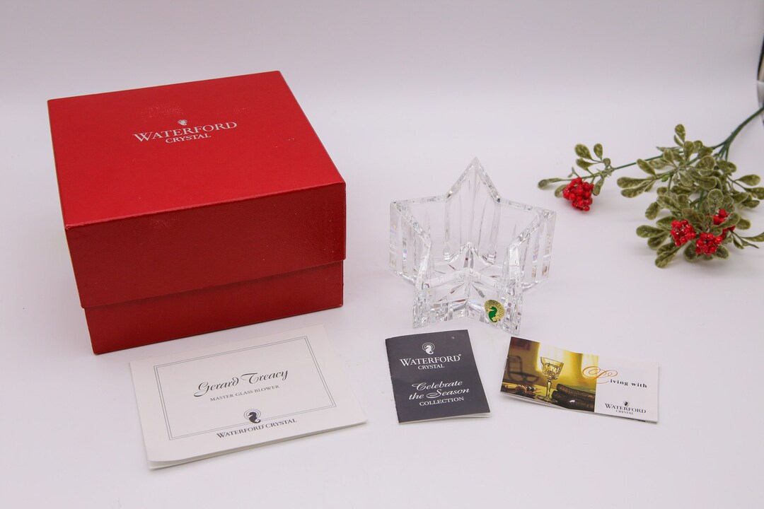 Vintage Waterford Crystal Artist Signed Gerard Treacy 2001 - Etsy