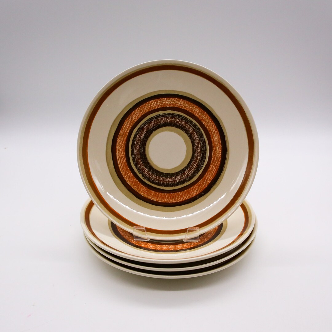 Vintage Royal China Cavailer Santa Fe Ironstone Dinner Plates| Mid ...