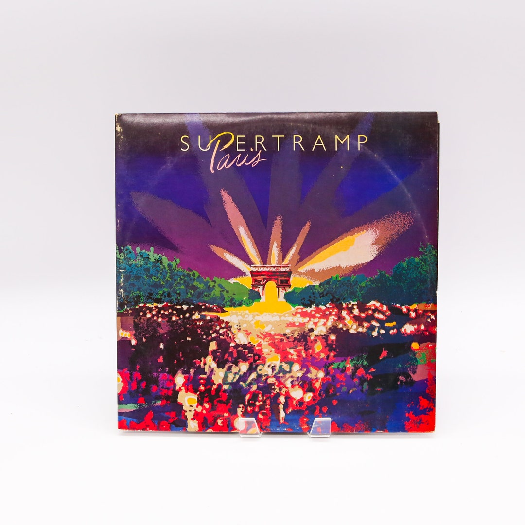 Vintage 1980 Supertramp paris Vinyl Album SP-6702 Two LP Set A&M Records Terre Haute Pressing ...