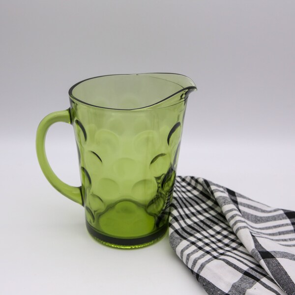 Dot Glass Pitcher - Etsy