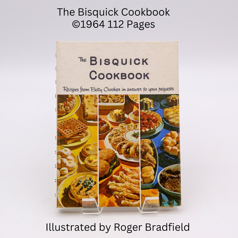 Vintage MCM 1964 the Bisquick Cookbook by Betty Crocker and General ...