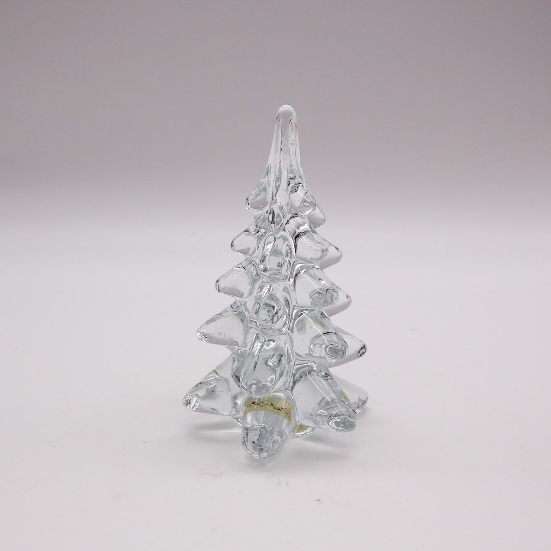 Vintage Crystal Toscany Collection Christmas Tree Glass Pine Tree ...
