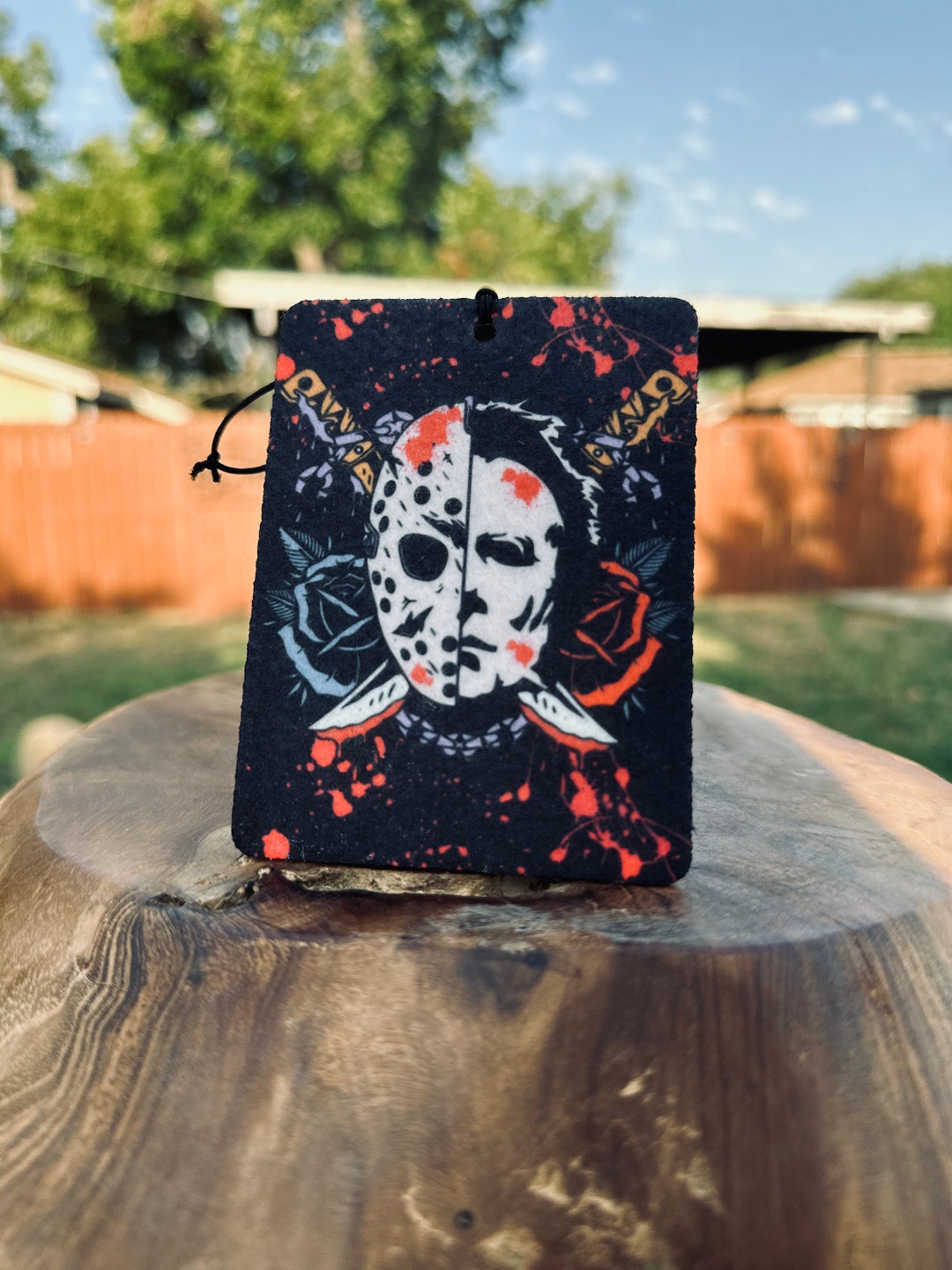 Horror Car Freshener Car Freshie Michael Myers Jason - Etsy