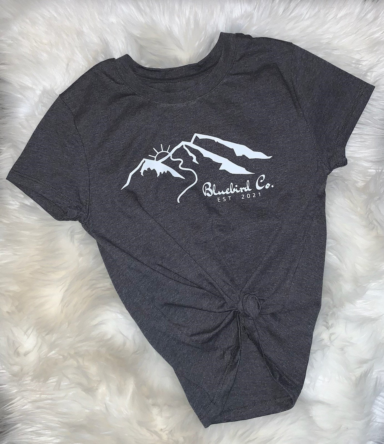 Bluebird Fresh Tracks T Outdoor Enthusiast T Shirt Hiking - Etsy