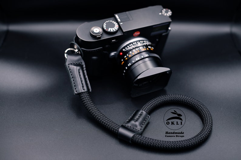 CLASSIC Wrist ALL BLACK Peak Design Handmade High Quality Rope Camera ...