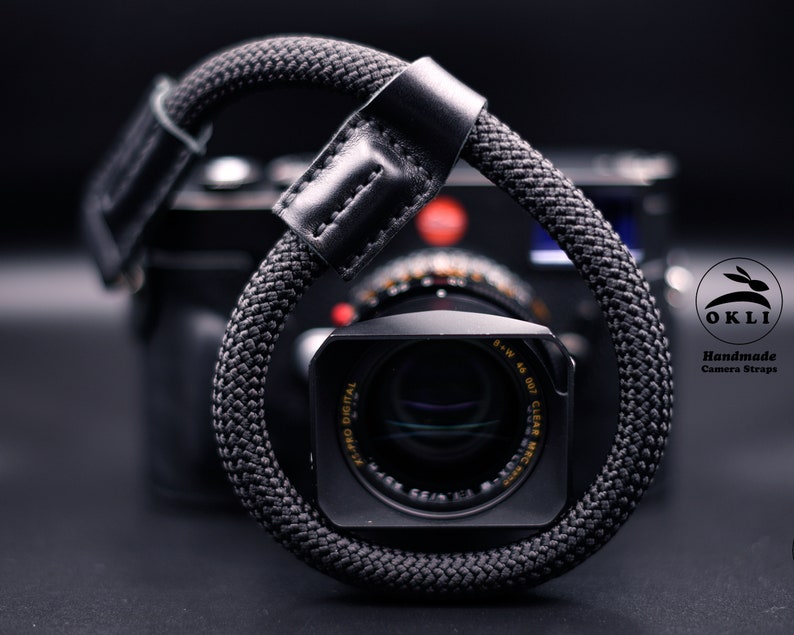 CLASSIC Wrist ALL BLACK Peak Design Handmade High Quality Rope Camera ...