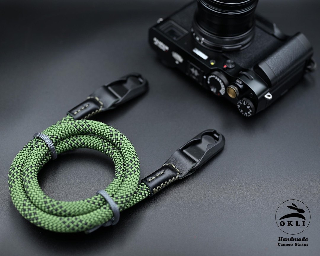 NEW DESIGN Peak Design Army Green Rope Camera Strap Handmade Premium ...