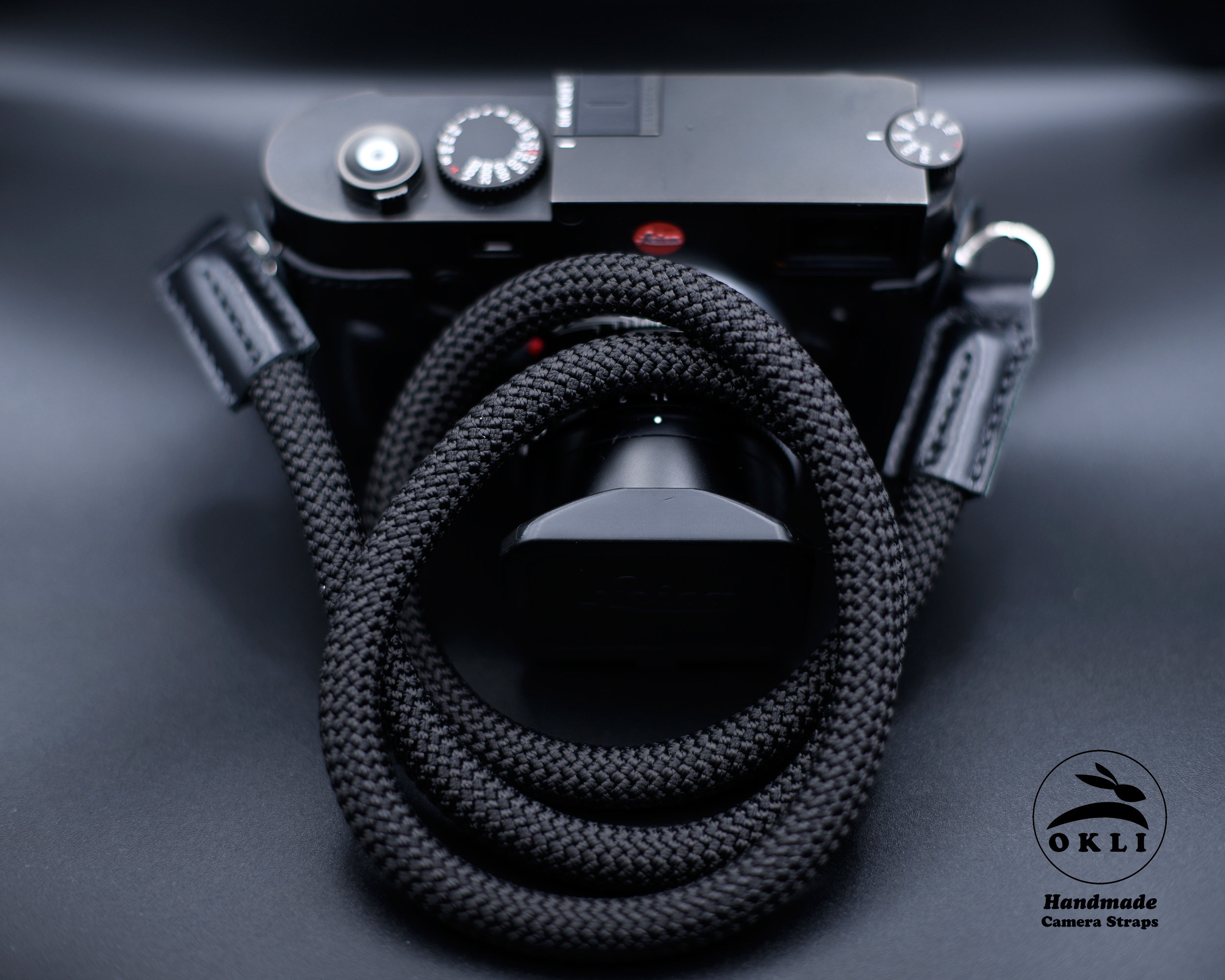 CLASSIC All Black Peak Design Camera Strap Handmade High - Etsy