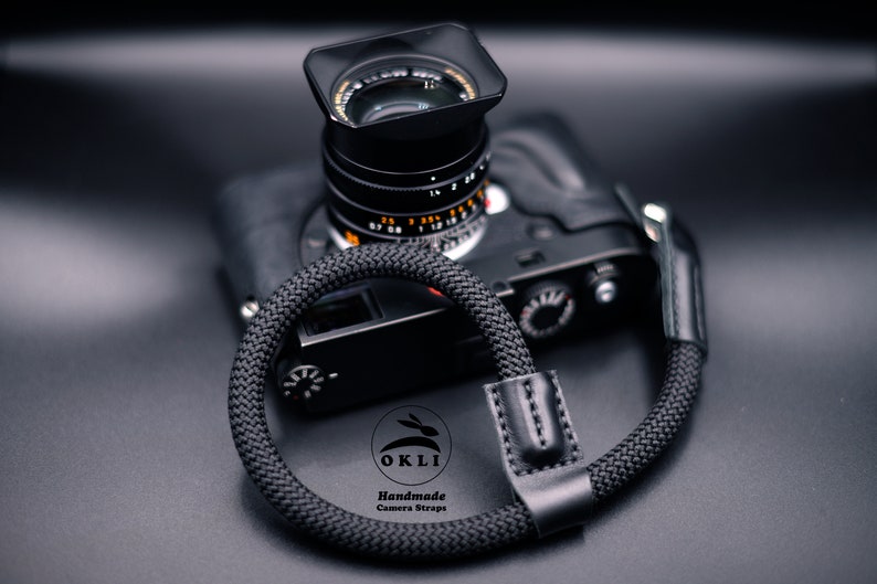 CLASSIC Wrist ALL BLACK Peak Design Handmade High Quality Rope Camera ...