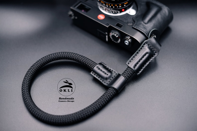 CLASSIC Wrist ALL BLACK Peak Design Handmade High Quality Rope Camera ...