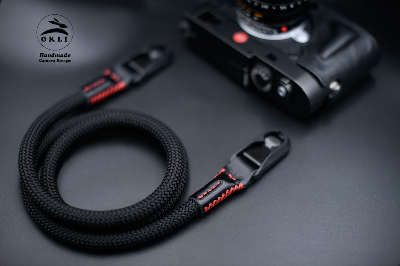 NEW DESIGN Peak Design Black Rope Camera Strap Handmade - Etsy