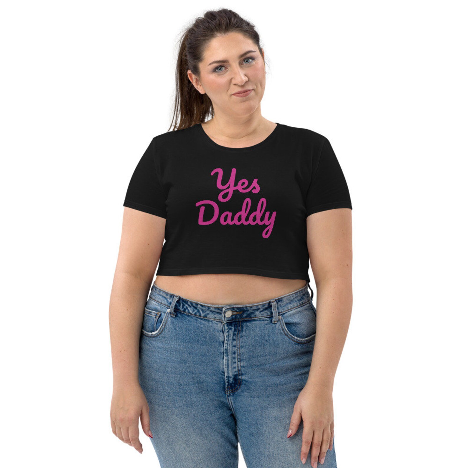Yes Daddy Organic Crop Top Blackpink Etsy