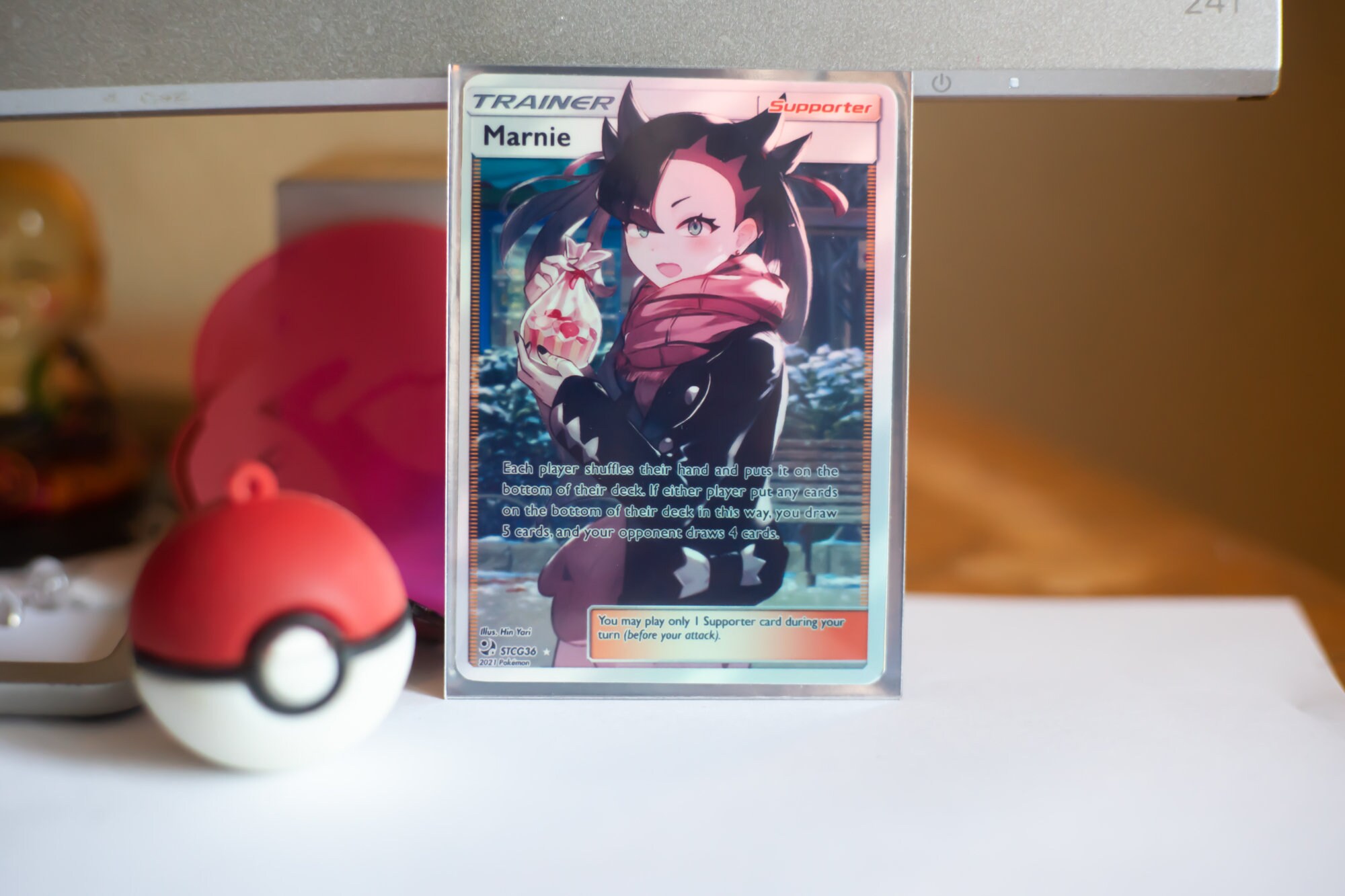 Custom Orica FULL ART Marnie Trainer Handmade Holographic - Etsy