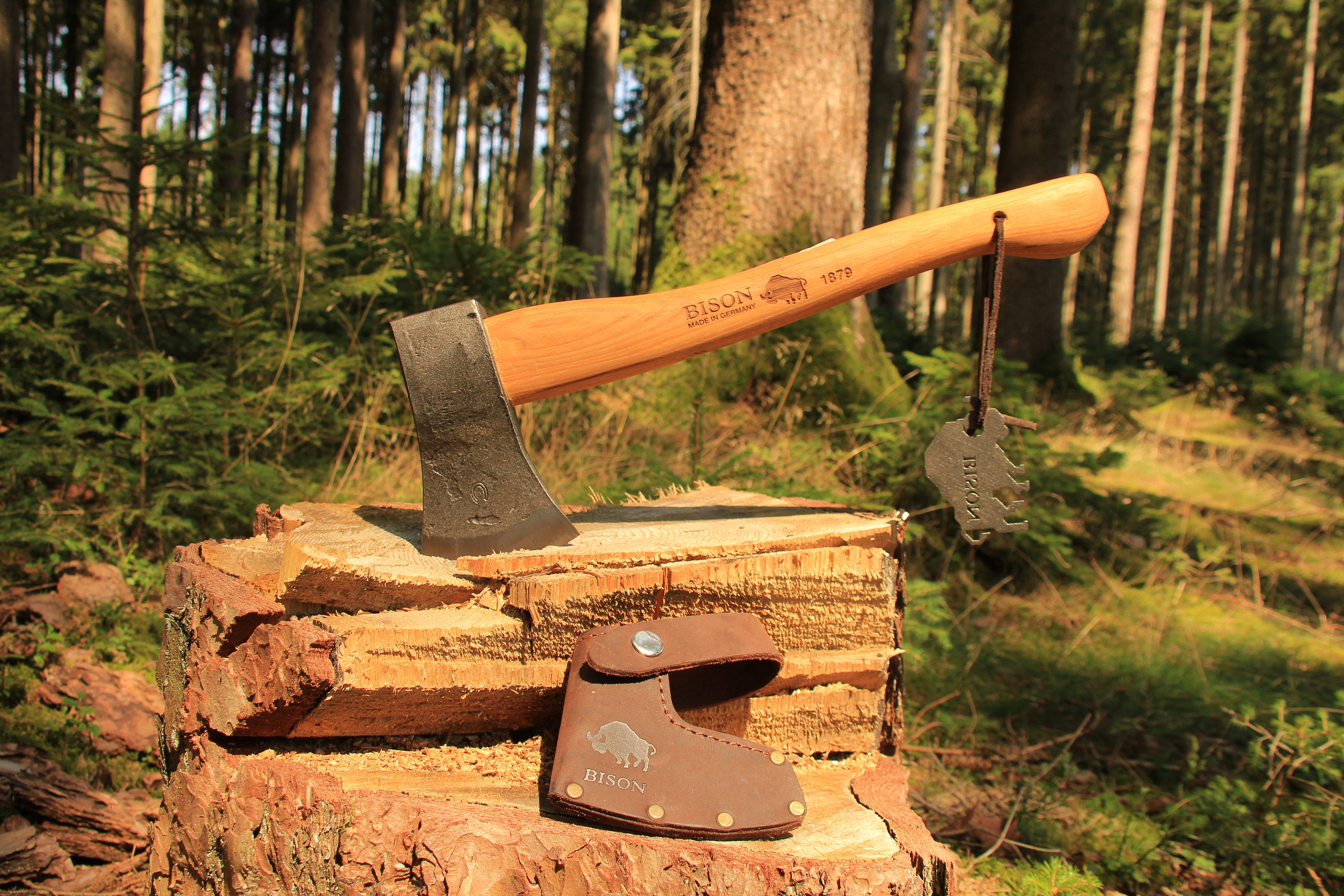 Bison 1879 Outdoorbeil handgeschmiedet Axt Beil Outdoor | Etsy