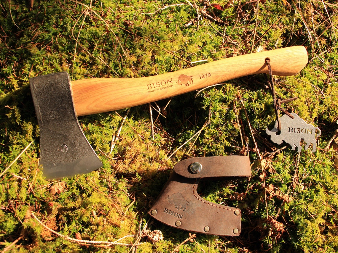 Bison 1879 Outdoorbeil handgeschmiedet Axt Beil Outdoor | Etsy