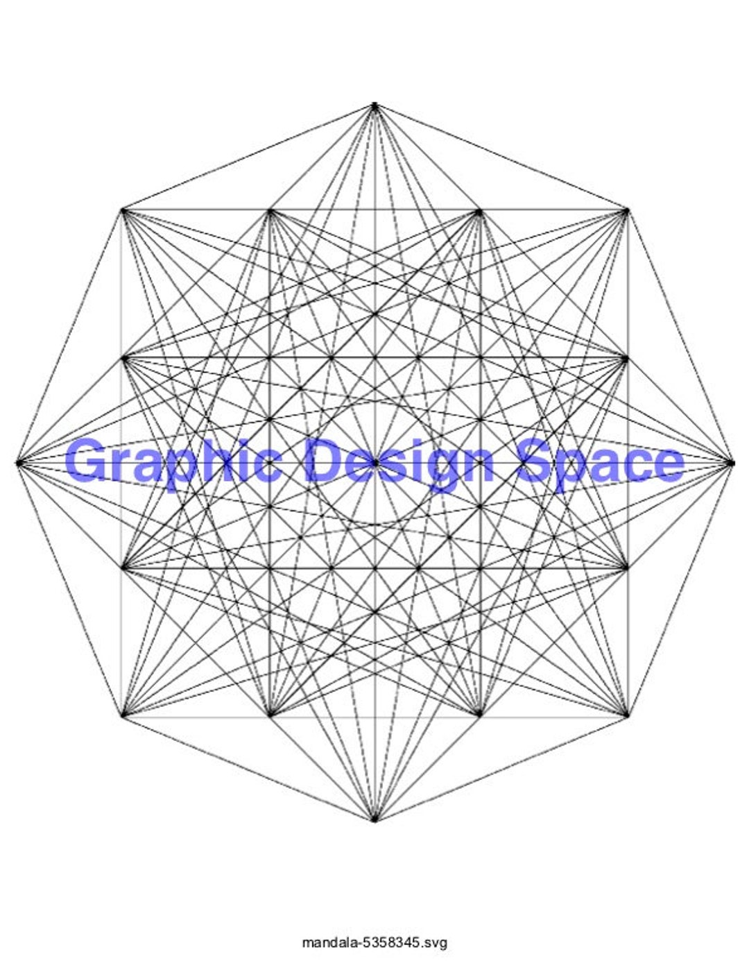 Digital Download: Sacred Geometry Design Decorations for T-shirt ...