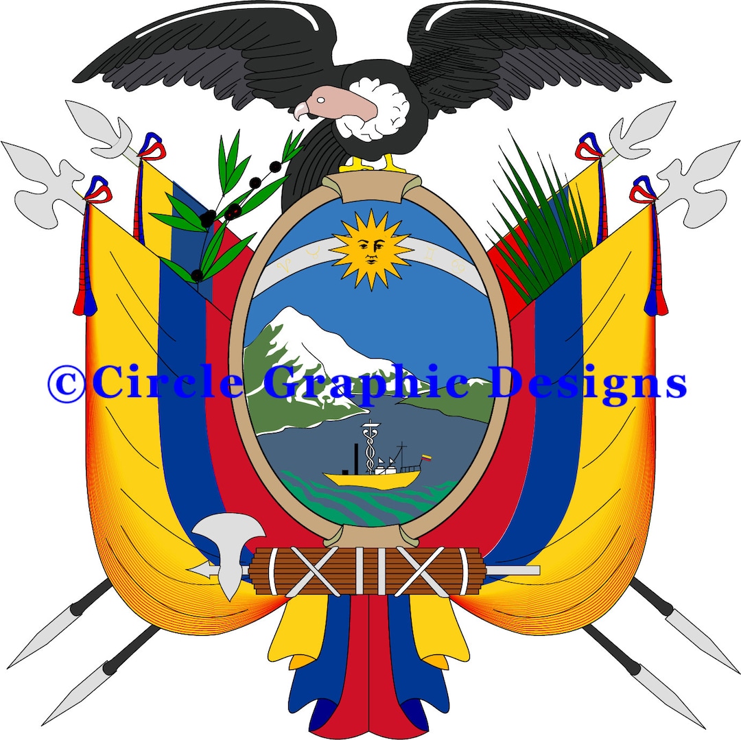Ecuadorian Heritage: High-quality Digital Files of Coat of Arms and ...