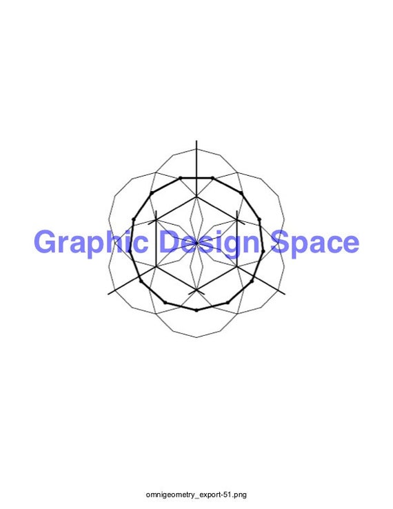 Digital Download: Sacred Geometry Messenger Decorations for - Etsy UK