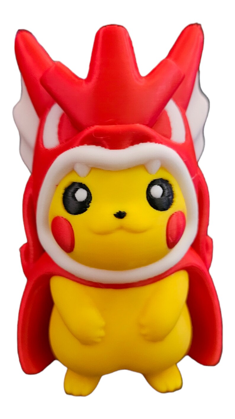 3d Printed Pikachu Gyarados Pokemon Room Decor Fan Wall Art Kids Adults ...