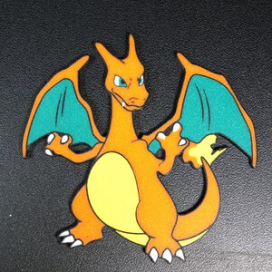 Custom Charizard Name 3d Printed Name Desk Sign Kids Sign Gift Stand ...