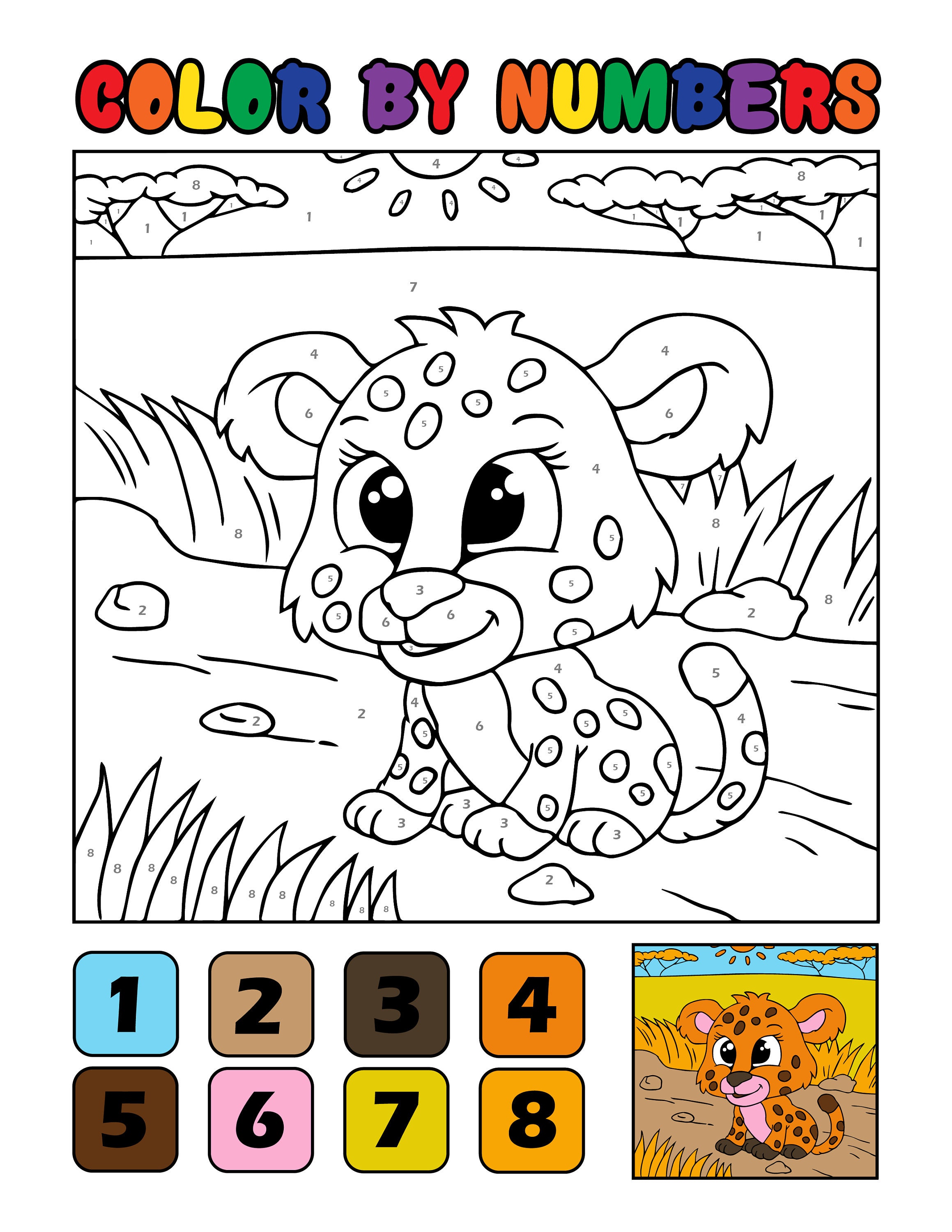 Digital Kids Printable Coloring Pagesjournals and Brain Games - Etsy