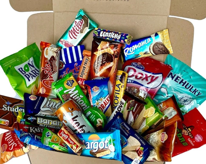 Czechbox Czechoslovakia Delicious Czech & Slovak Mystery Food Box ...