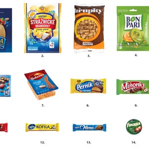 CzechBox Mix delicious Czech mystery food box, european candy, snacks ...