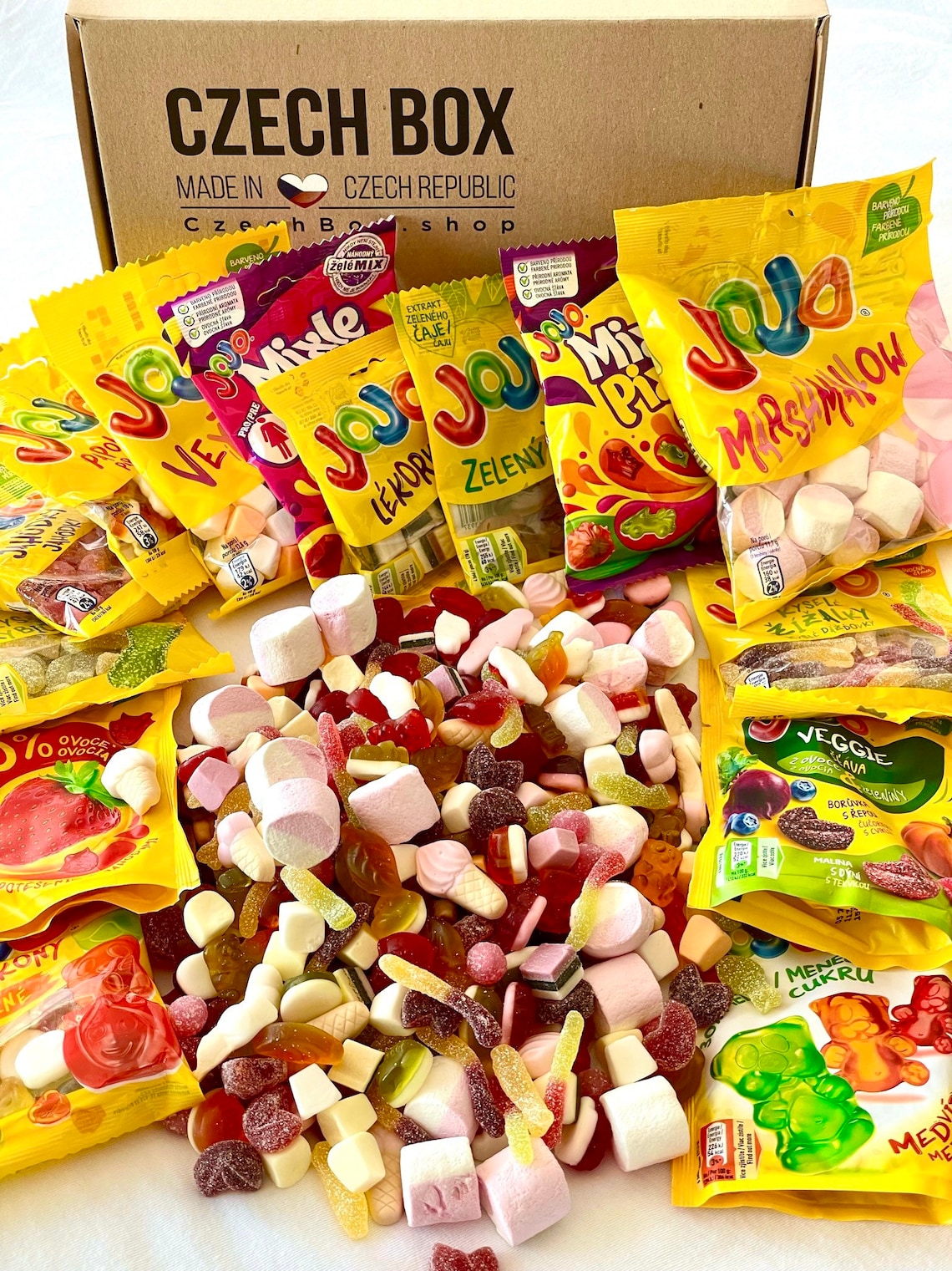 Czech Candy Box – JOJO Assorted Sweets, Jellies & Dragees - Etsy