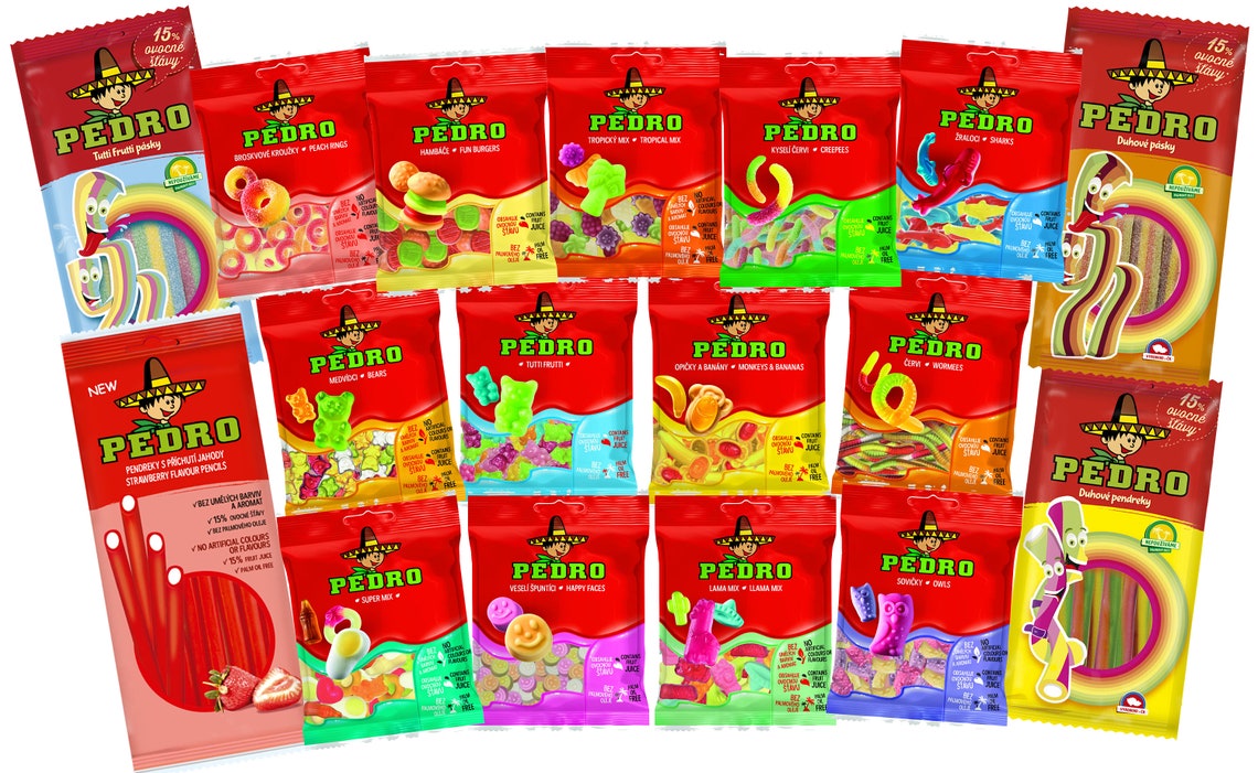 Czechbox PEDRO - Delicous Box With 17 Selected Candies, Dragees and ...